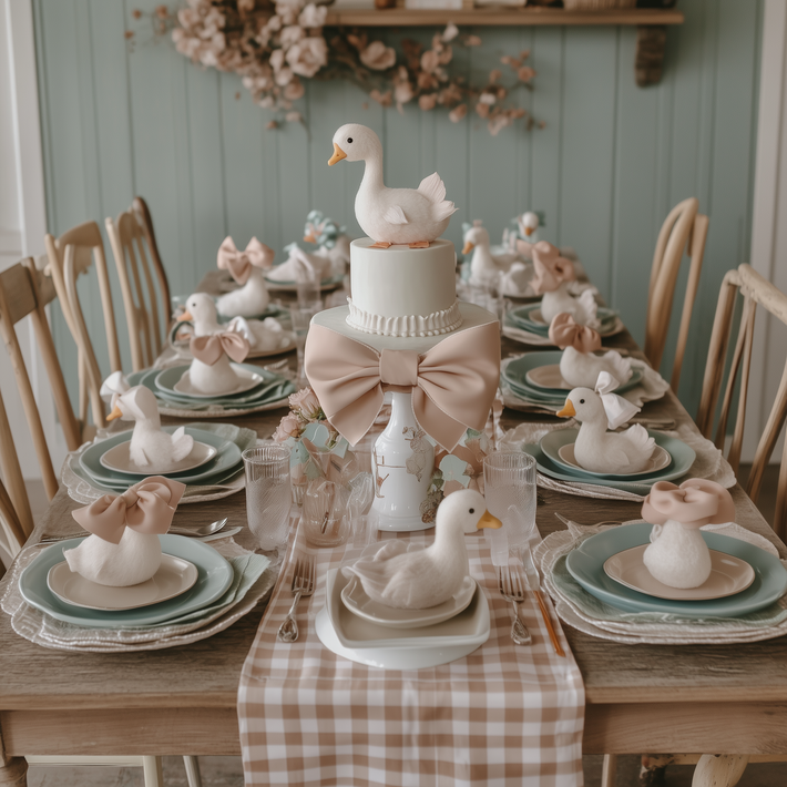 How to Host the Most Charming "One Silly Goose" First Birthday Party ...