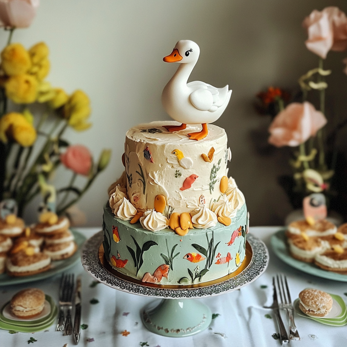 How to Host the Most Charming "One Silly Goose" First Birthday Party ...