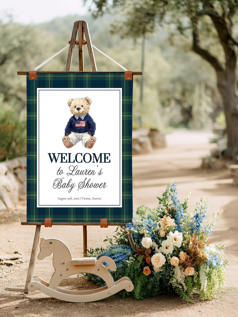 Vintage Preppy Baby Shower Ideas | Timeless & Elegant – marryful